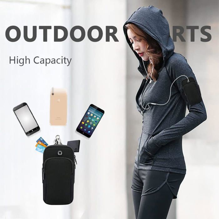 Brassard de sport pour smartphone - Compatible jusqu'à 7,0 ...