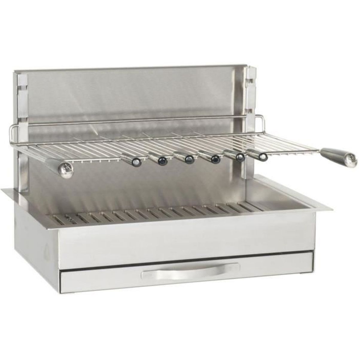 Barbecue charbon FORGEADOUR encastrable inox 961.66 - Achat / Vente ...