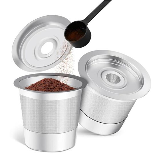 Dosette de Café Réutilisable pour Keurig, Dosette de Café Rechargeable ...