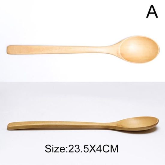 Couler un Cuillère en bois à Long manche de Style japonais, pour ...