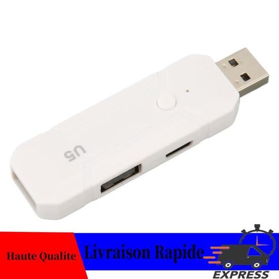 Adaptateur USB - HURRISE - PS5 - Haute compatibilité - Support multiple ...