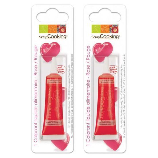 Colorant alimentaire liquide 20 g - rouge - Cdiscount Au quotidien