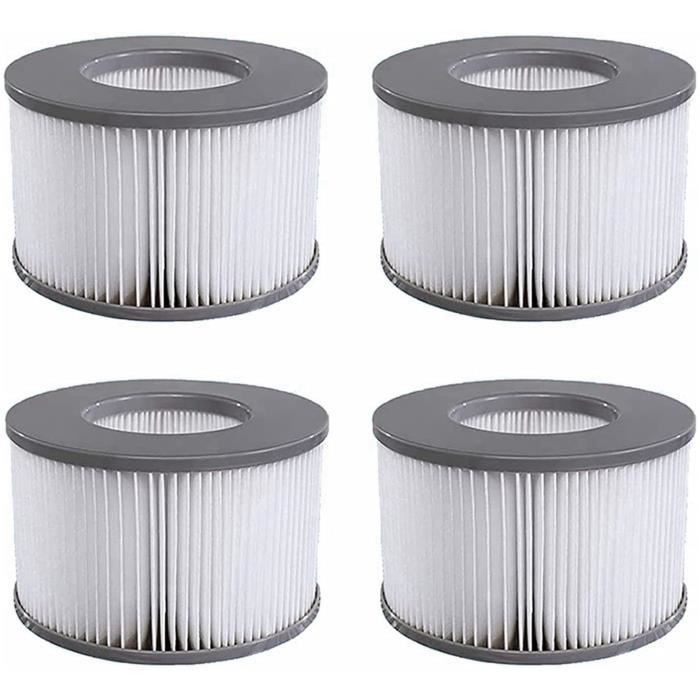 Lot de 4 filtres MSpa pour jacuzzi- pour sous-marine et spa chauds ...
