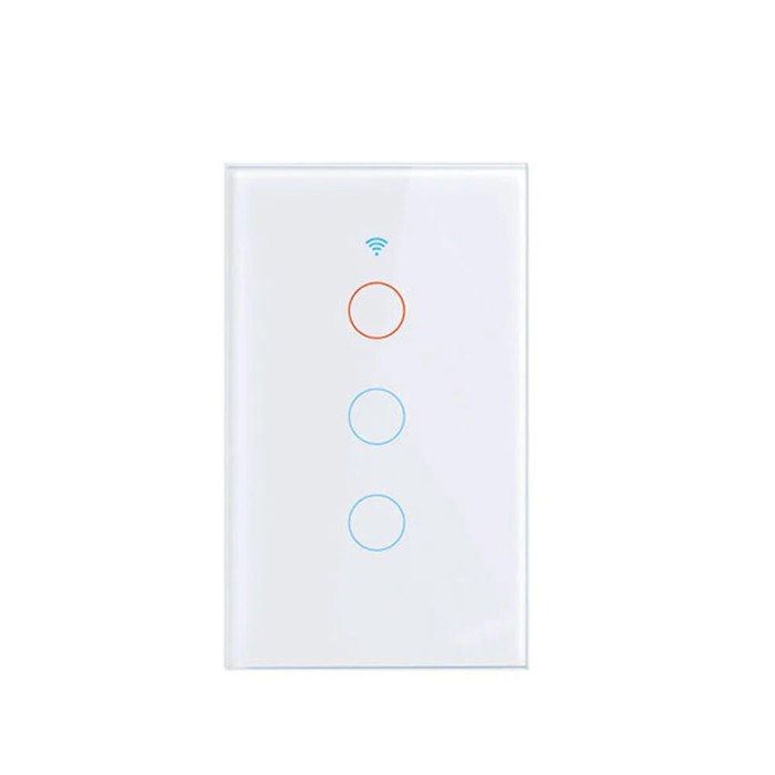 Tuya WiFi Smart Light US Switch,1,2,3/4 Gang,Melon al Wire,Aucun fil ...