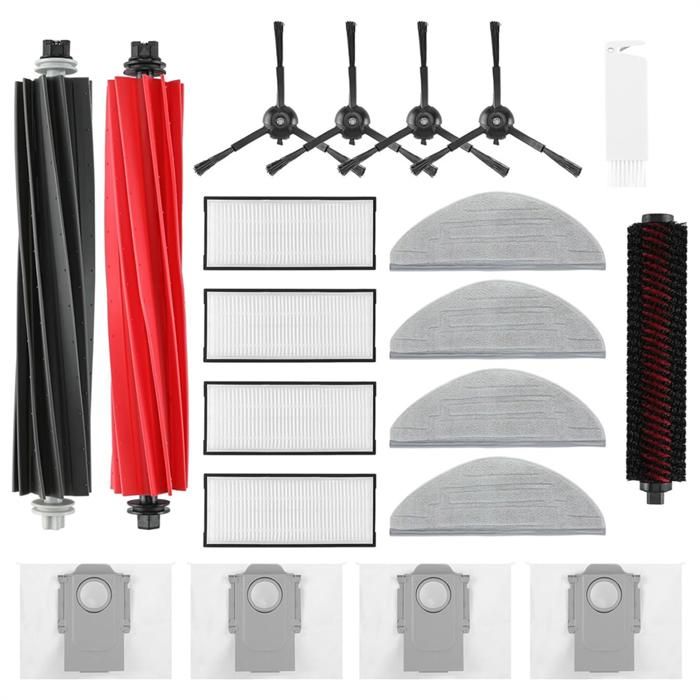 Pour Roborock S8 Pro Ultra Robot Aspirateur Brosse Latérale Principale Filtre Hepa Vadrouille ...