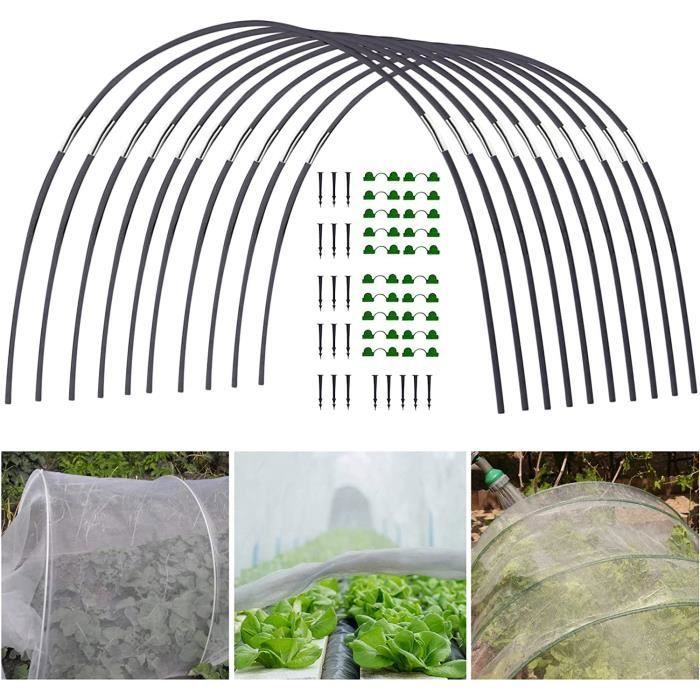 Cerceaux de Serre, cerceaux de Jardin pour Plates-Bandes surélevées, 10 ...