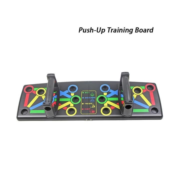 Appareil abdo,Planche de traction pliable multifonction 9 en 1,supports ...