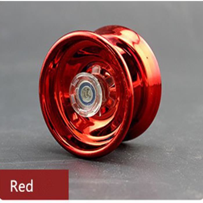Rouge - Yoyo Magique Professionnel En Aluminium, 4 Couleurs, Roulements ...
