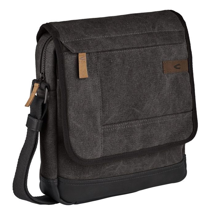 Camel active Sac à épaule bandoulière gris foncé pour homme - Air Flap ...
