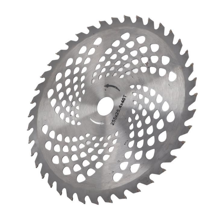 EJ.life Lame de scie pour débroussailleuse Lame de Scie de Débroussailleuse Disque de Coupe de ...