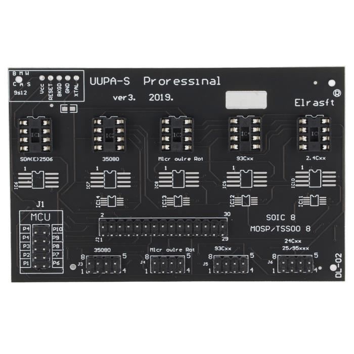 Garosa Adaptateur EEPROM UPA USB V1.3 programmeur ECU EEPROM adaptateur ...