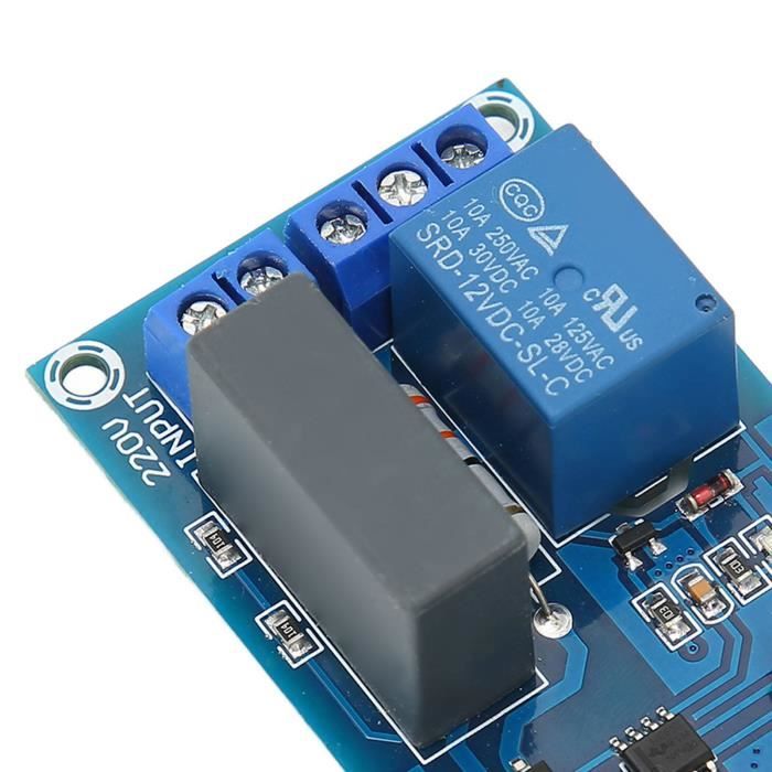 Omabeta Relais Temporisé Module De Relais De Minuterie Carte De Commutateur De Retard Réglable