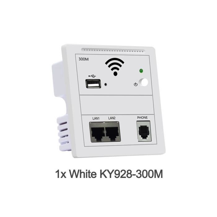Repeteur de signal,Routeur Wi-Fi d'intérieur sans fil,300Mbps,AC 100V,240V,Stérilisation,3PG POE ...
