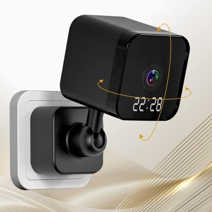 Tuya Smart Socket Caméra De Sécurité À Domicile,1080P Wifi Horloge Ip ...