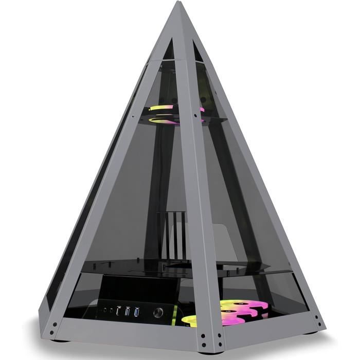 Diamond Pyramid Boitier Pc Gamer - Atx Boitier Tour Pour Boitier Pc De ... Diamond Pyramid Boitier Pc Gamer - Atx Boitier Tour Pour Boitier Pc De ...