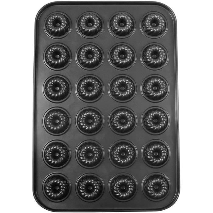 Moulle Savarin 24Cavités Moule Mini Kouglof En Acier Au Carbone ...