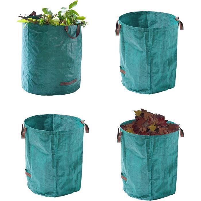 Lot de 4 sacs de jardin de 280 l 1120 l73 - Cdiscount Jardin