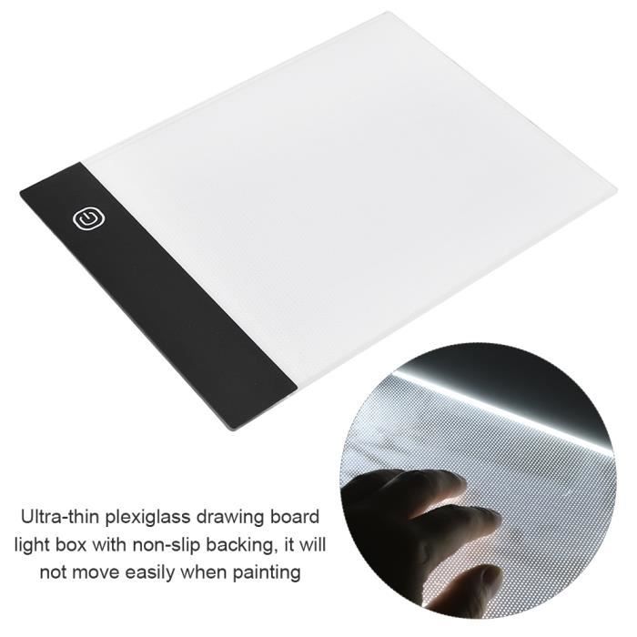 Kit de dessin pour enfants LED ultra mince A6 avec tableau à dessin à ...