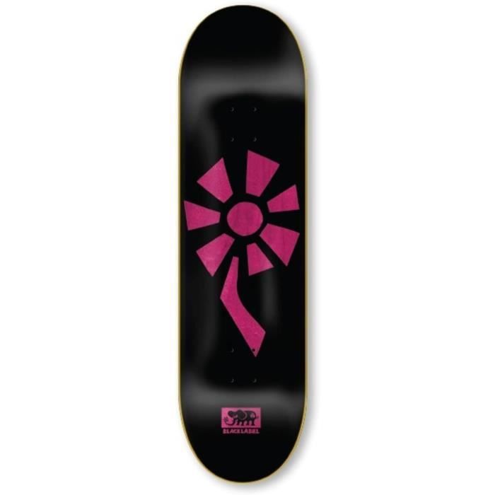 Planche De Skateboard Flower Power, 8.25 X 32.12 , Noir-Rose[H5229 ...