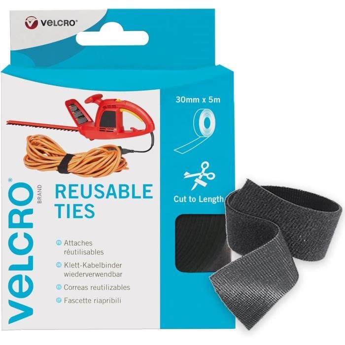 Velcro Marque One-Wrap Attaches Réutilisables, Multi-Usage, Parfaites ...
