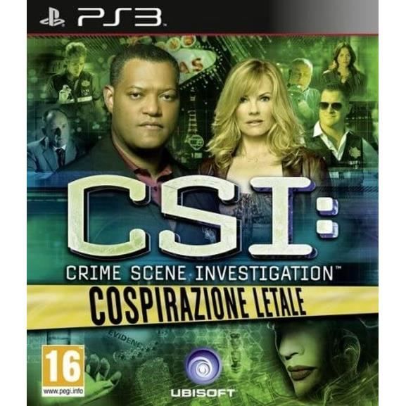 Csi: Crime Scene Investigation - Fatal Conspiracy (PS3) (PS3 ...