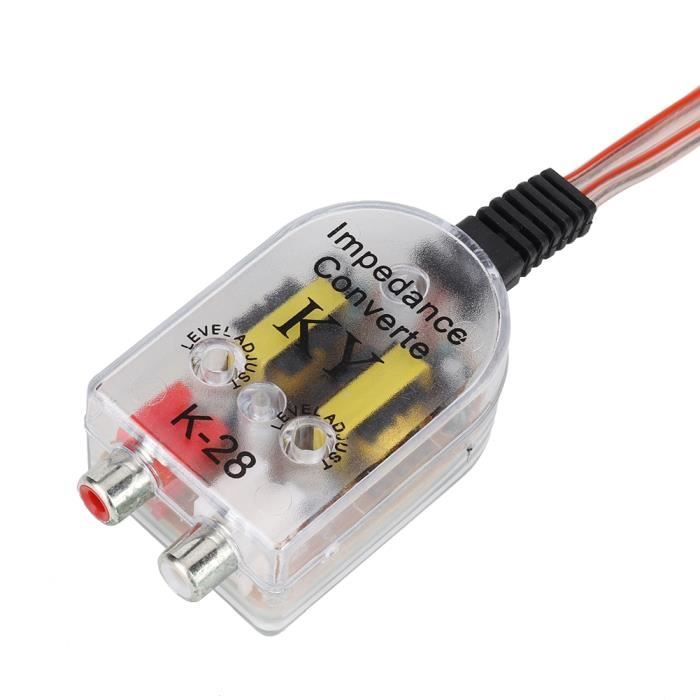 Convertisseur audio - VVIKIZY - Caisson de basses stéréo - Universel ...