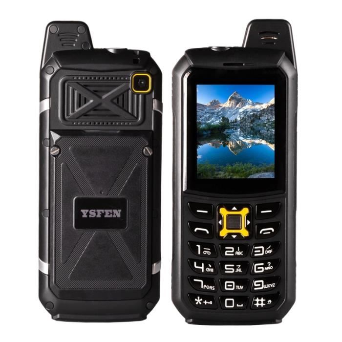 Téléphone Incassable Antichoc Triple Proofing Phone, Dual Sim, Ip68 ...