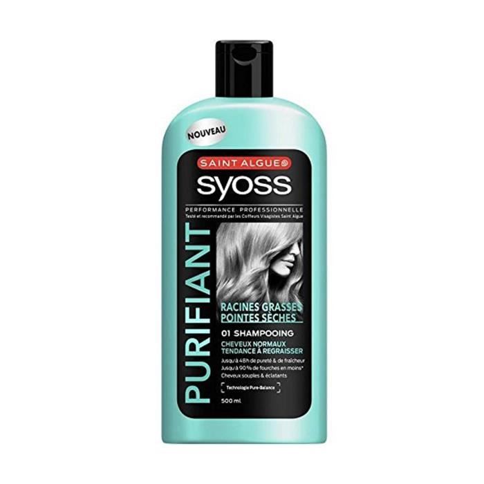 SYOSS Shampoing Purify & care - 500 mL - Cdiscount Au quotidien