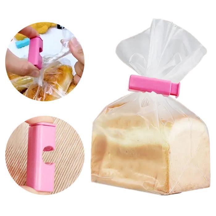 Mini pince de scellage sous vide, 6 pièces, Clip de scellage de sacs ...