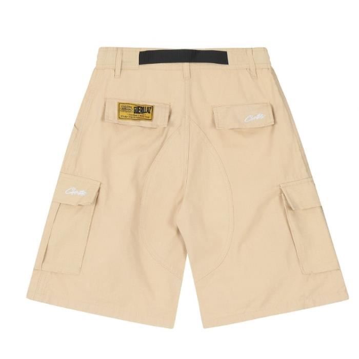 Short Cargo Y2K Rétro Américain Short Hip Hop pour Homme Imprimé avec ...