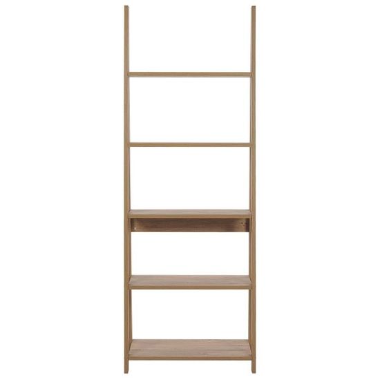 Etagere a 5 etages en bois clair WILTON Cdiscount Maison