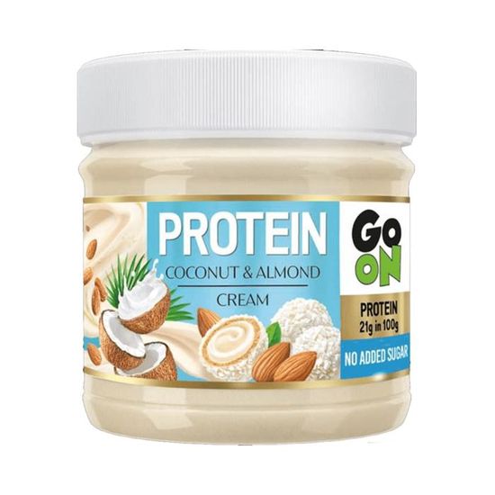 Crème protéinée à 180g Noix de coco et amande Go On Nutrition Proteine ...