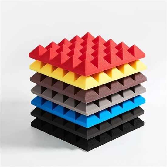 10 Pièces Isolation En Mousse Acoustic Panneaux Insonorisants ...