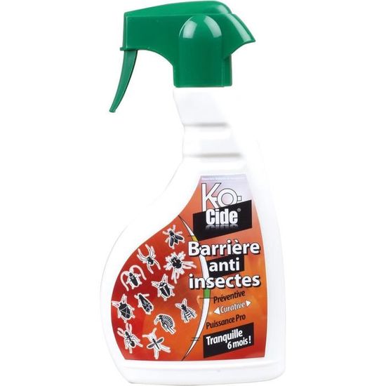 K-Ocide Barrière Anti-Insectes Flacon - Volants et Rampants Polyvalent ...