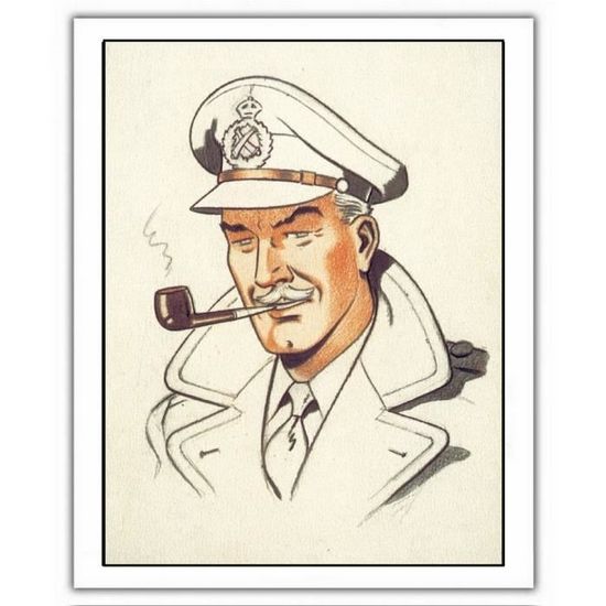 Poster affiche offset Blake et Mortimer, Francis Percy Blake (28x35,5cm ...