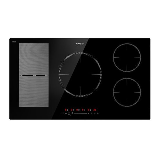 Plaque induction 5 feux encastrable - Klarstein - 90 cm - 7000 W ...