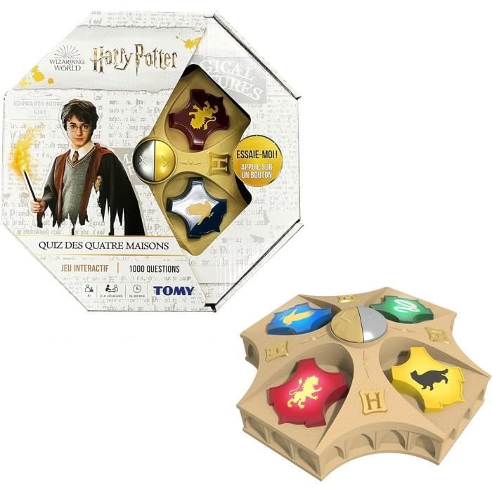 Harry Potter Quiz des 4 Maisons, Jeux De Devinettes En Famille, Jeu ...