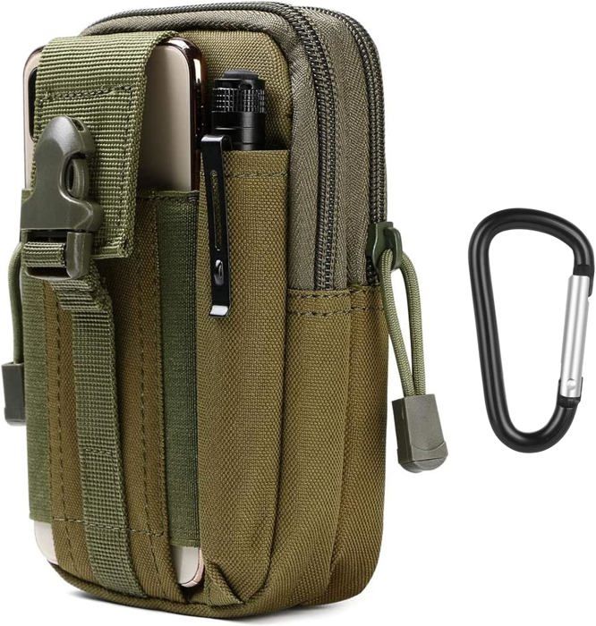 Sac Tactique Ceinture, Nylon Sacoche Ceinture | Vert Armée ...