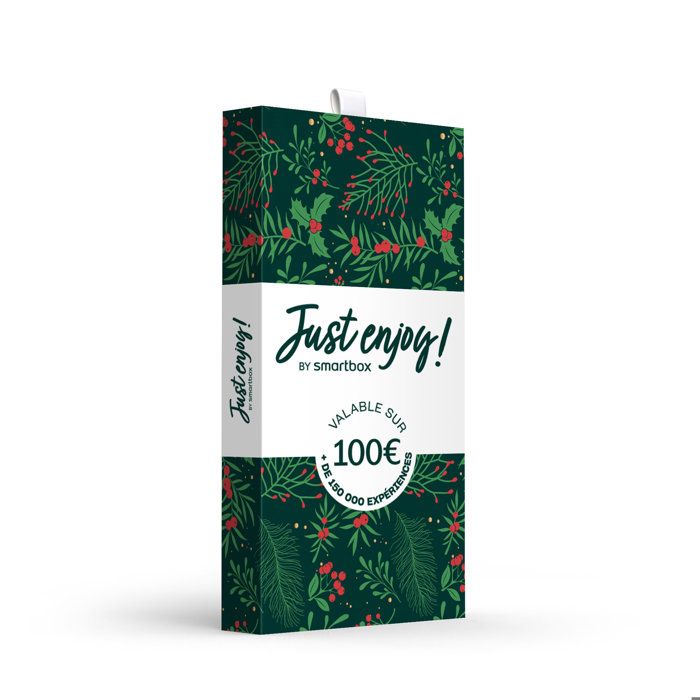 Coffret Cadeau SMARTBOX - Carte cadeau Just enjoy ! Noël - 100 € - 100 ...