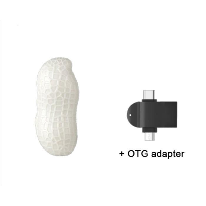 Gris avec otg - 8G - Mini Magnétophone À Commande Vocale, Micro Lecteur ...