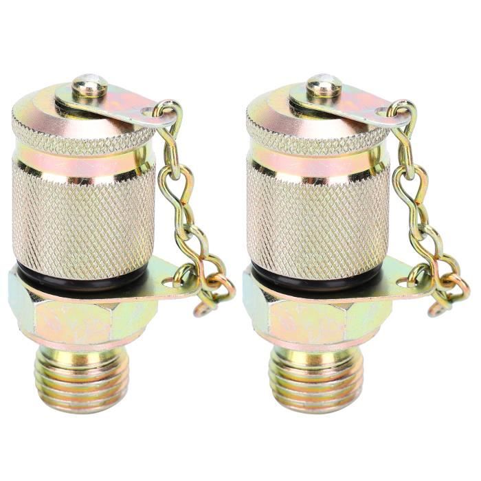 YEN- Adaptateur Test Hydraulique Point de Mesure Haute Pression (Lot de ...