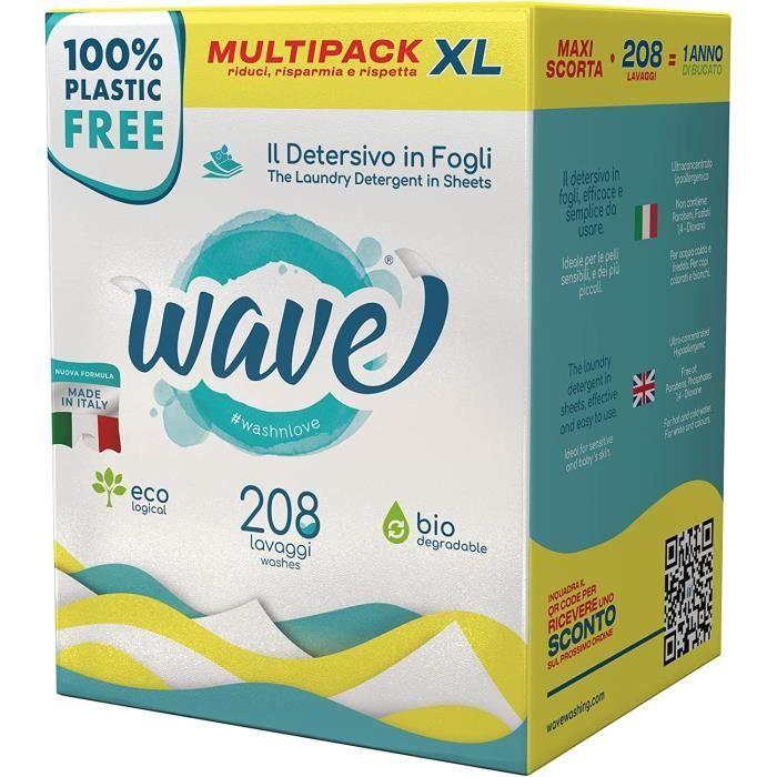 Wave Washing Classic – Le Détergent En Feuilles – 100% Sans Plastique ...