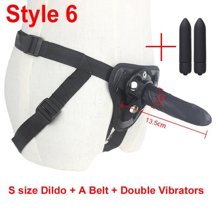 Gros gode en silicone réglable SFP, sangle réaliste, énorme gode avec ...