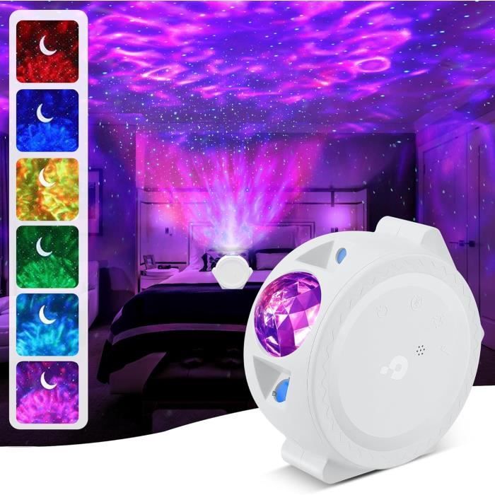 Projecteur Ciel Étoilé Led, 3 En 1 Projecteur Galaxie Avec Étoiles,Lune ...