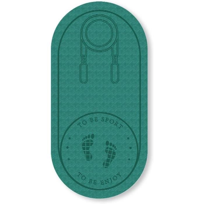 Tapis De Yoga Absorbant Les Chocs Anti-Transpiration Coussin De Fitness ...