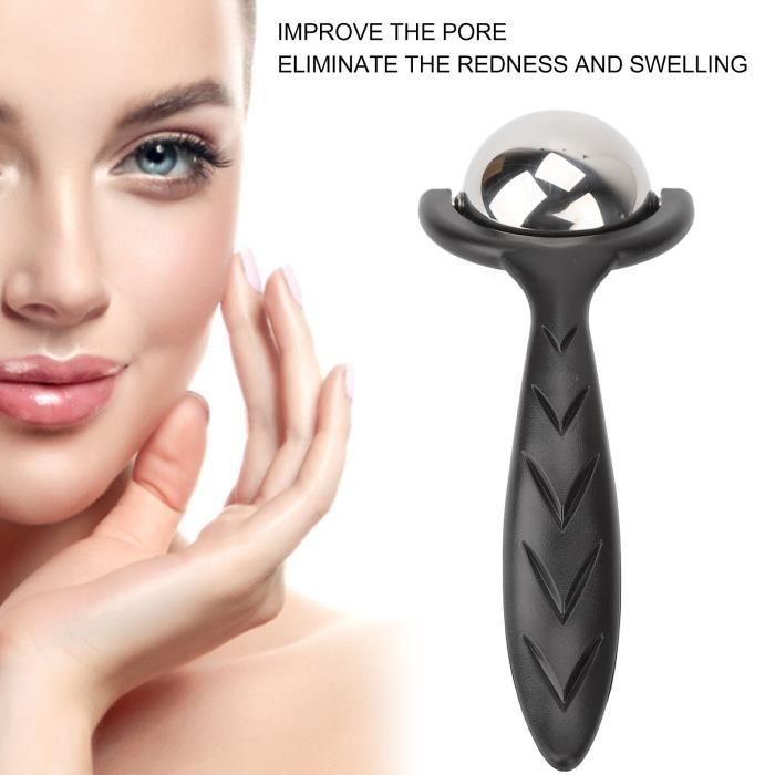 Masseur De Rouleau De Glace Froide Boule De Massage Pour Le Visage Avec