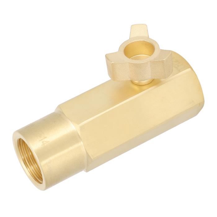 Adaptateur CO2 rechargeable - FDIT - Valve de gonflage - Filetage W21.8 ...