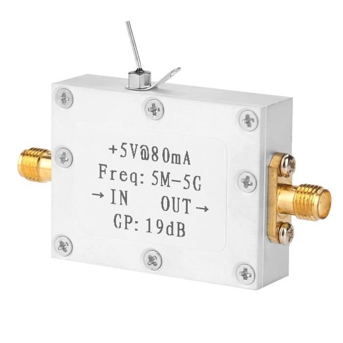 Module amplificateur 5M-5GHz Amplificateur de signal RF à large bande ...