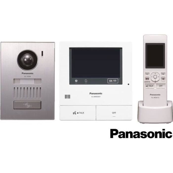 Pack interphone vidéo sans fil - montage en saillie - panasonic ...