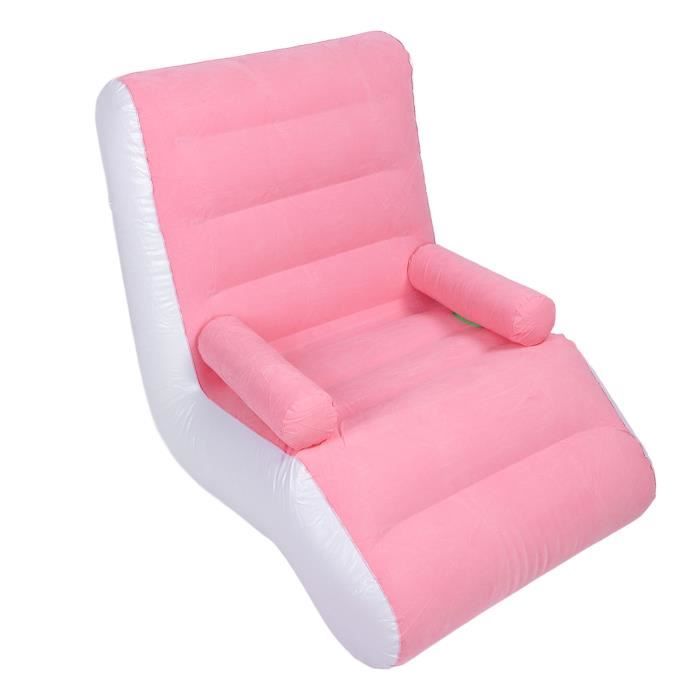 Pwshymi Chaise longue gonflable Canapé gonflable ergonomique en forme ...